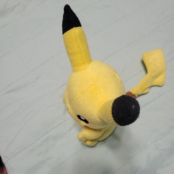 Hasbro | Toys | Pika Pika Pokmon Pikachu Plush Stuffed Animal | Poshmark